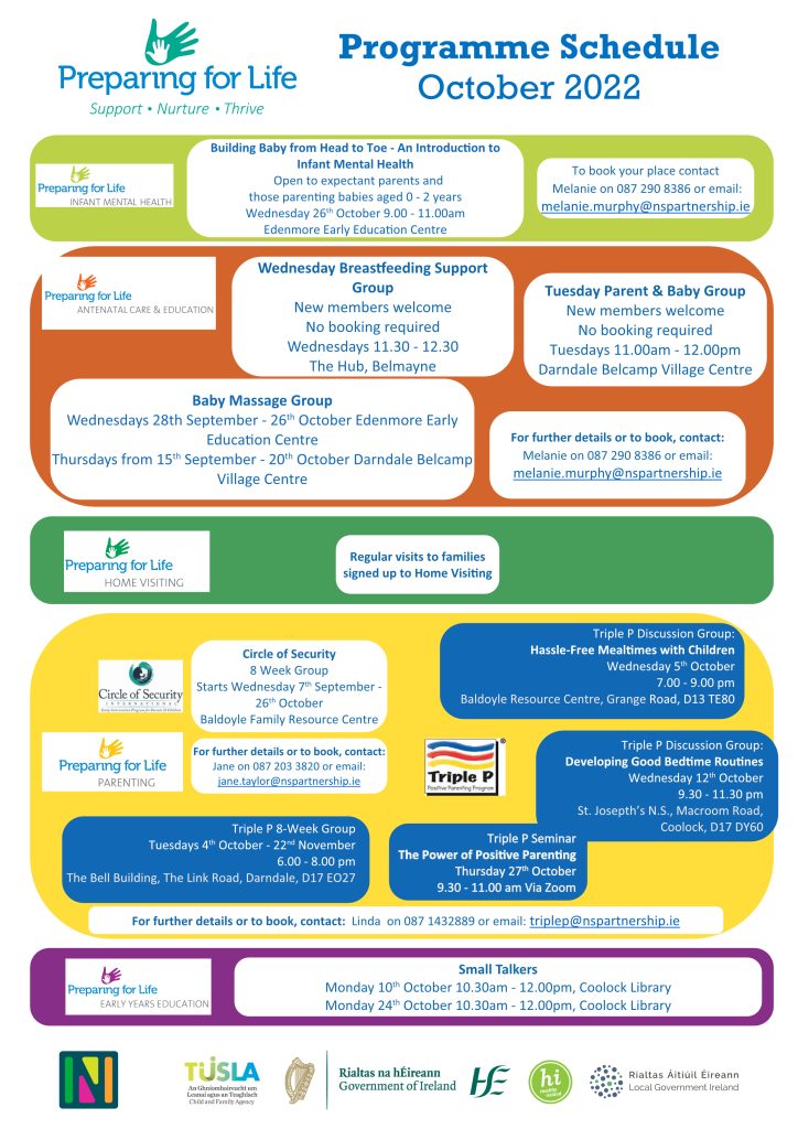 Preparing For Life - Support Nurture Thrive