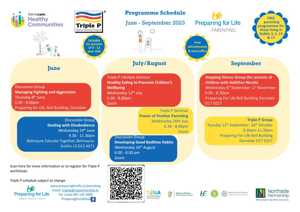 Parenting Programmes - Preparing For Life