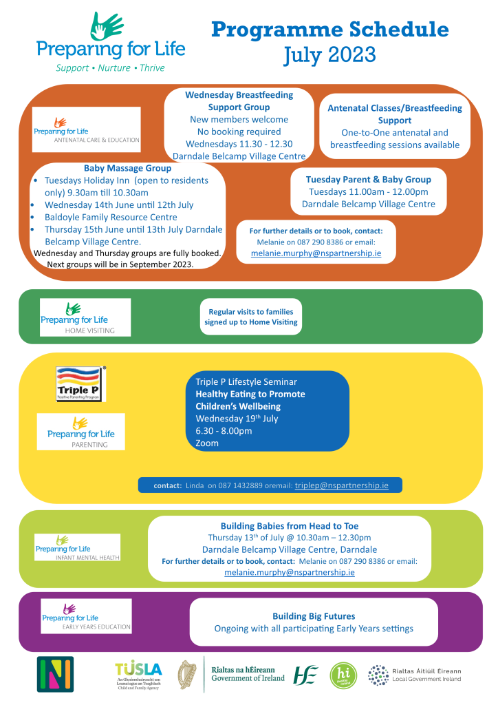 Preparing For Life - Support Nurture Thrive