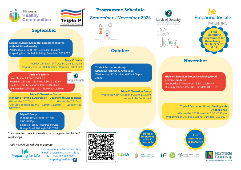 Parenting Programmes - Preparing For Life