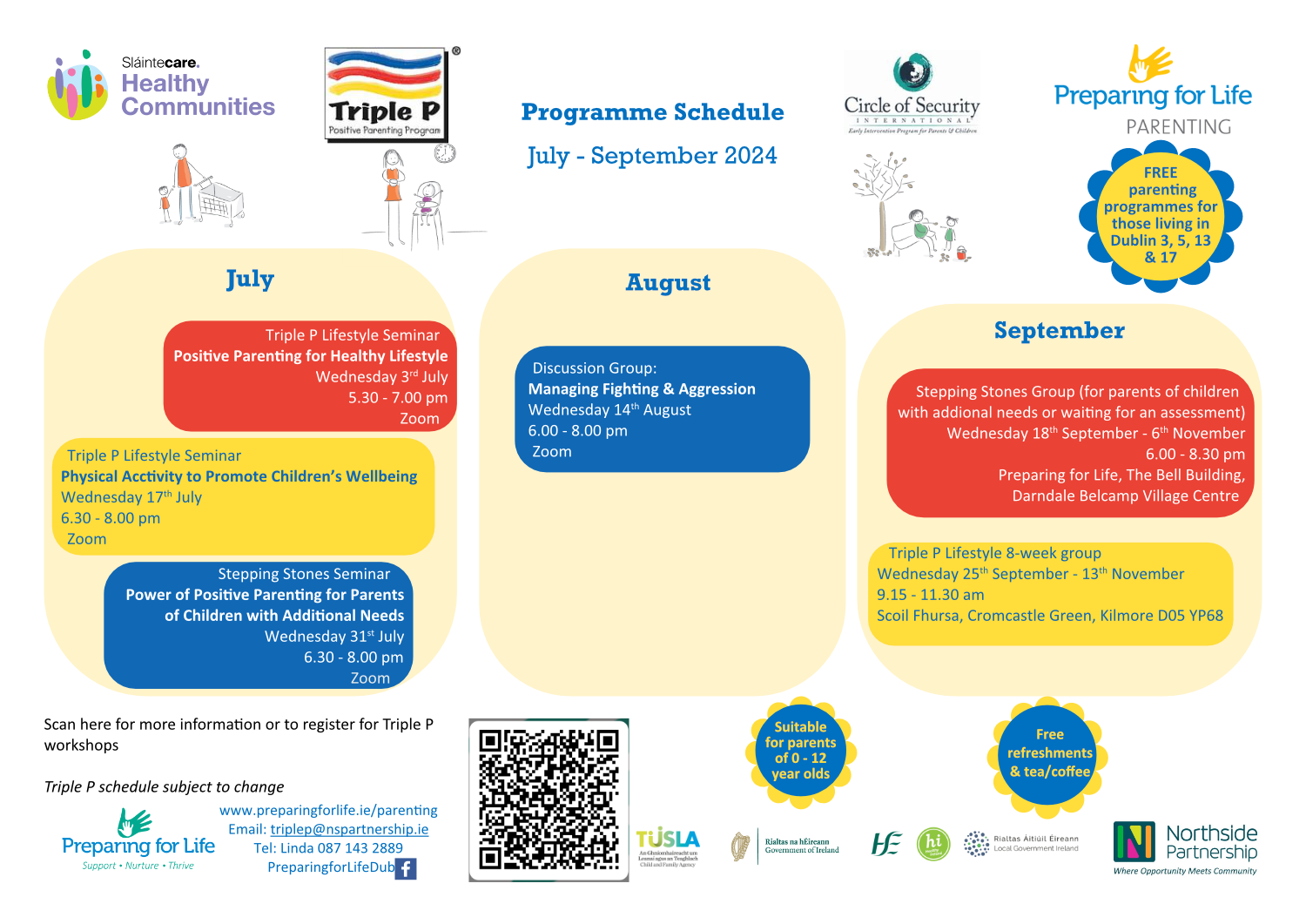Parenting Programmes - Preparing For Life